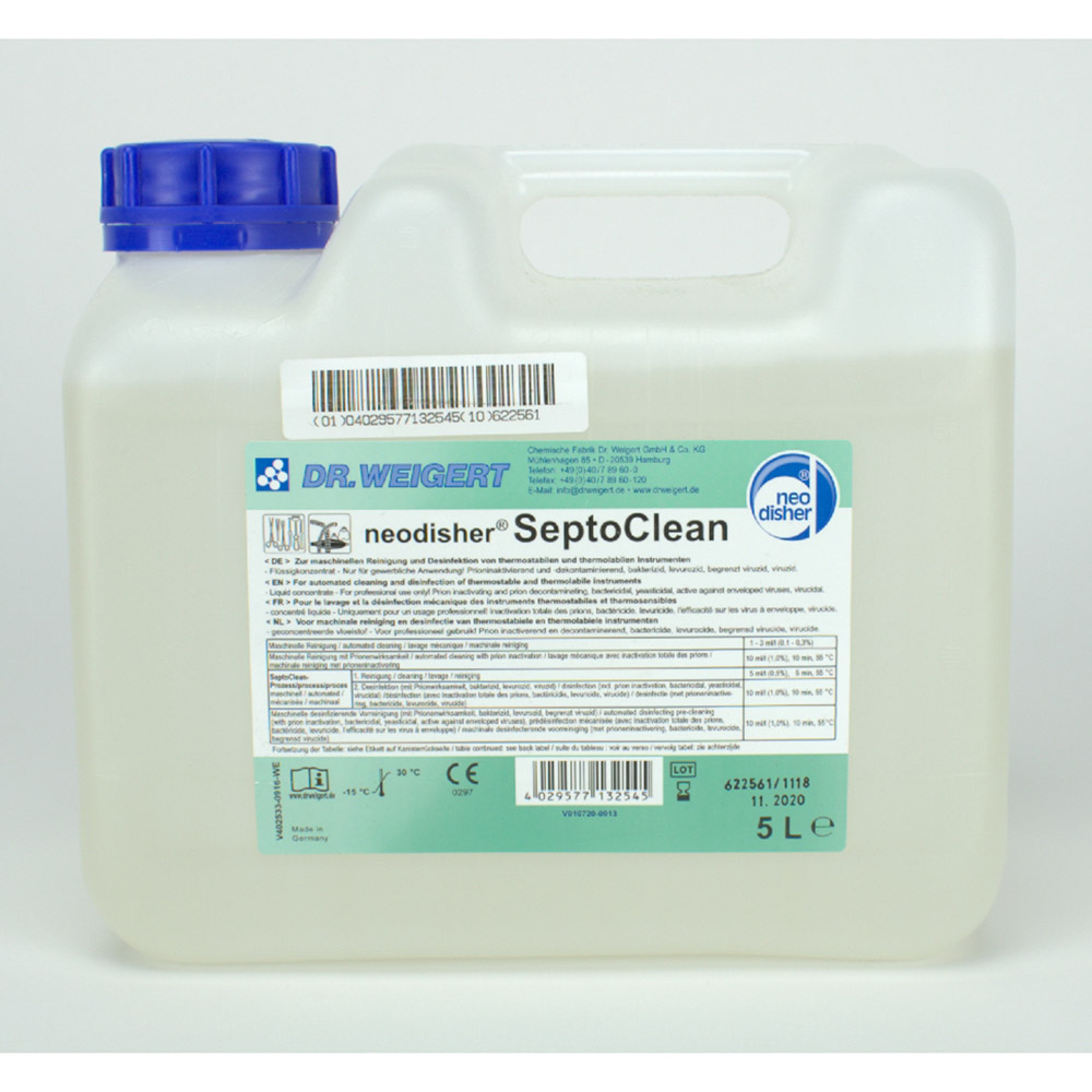 NEODISHER SEPTO CLEAN 5L >XX KAN | Meer Artikelen | dental bauer Online ...