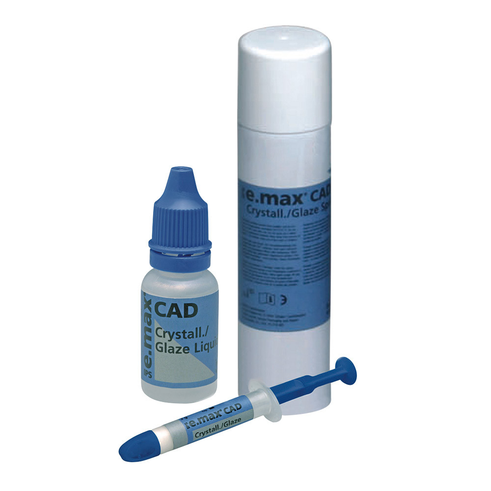 IPS e.max CAD Crystallization Glaze | Meng- en modelleervloeistoffen ...