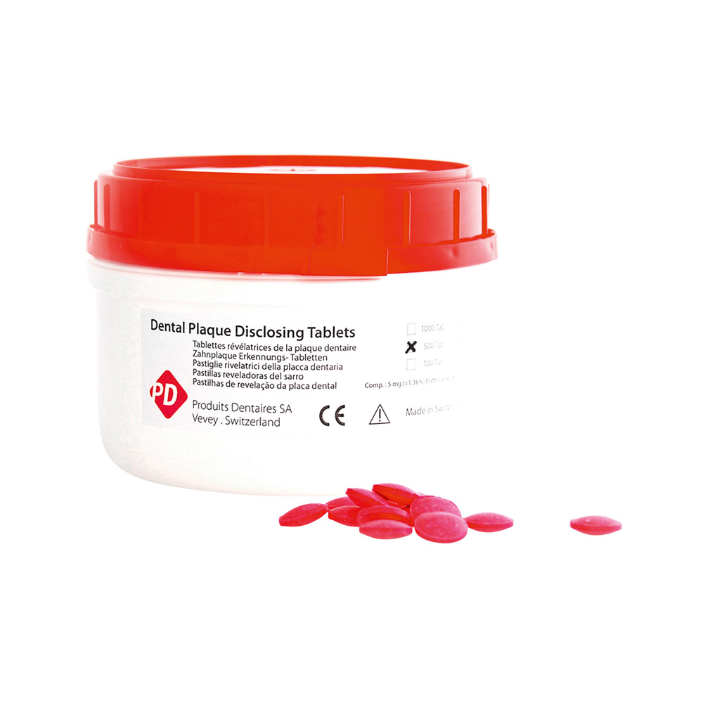 Tandplakherkenningstabletten | Cariës en Plaque diagnostiek ...